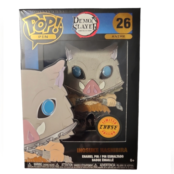 Funko | Toys | Funko Demon Slayer Inosuke Hashibira Chase Pin Anime ...